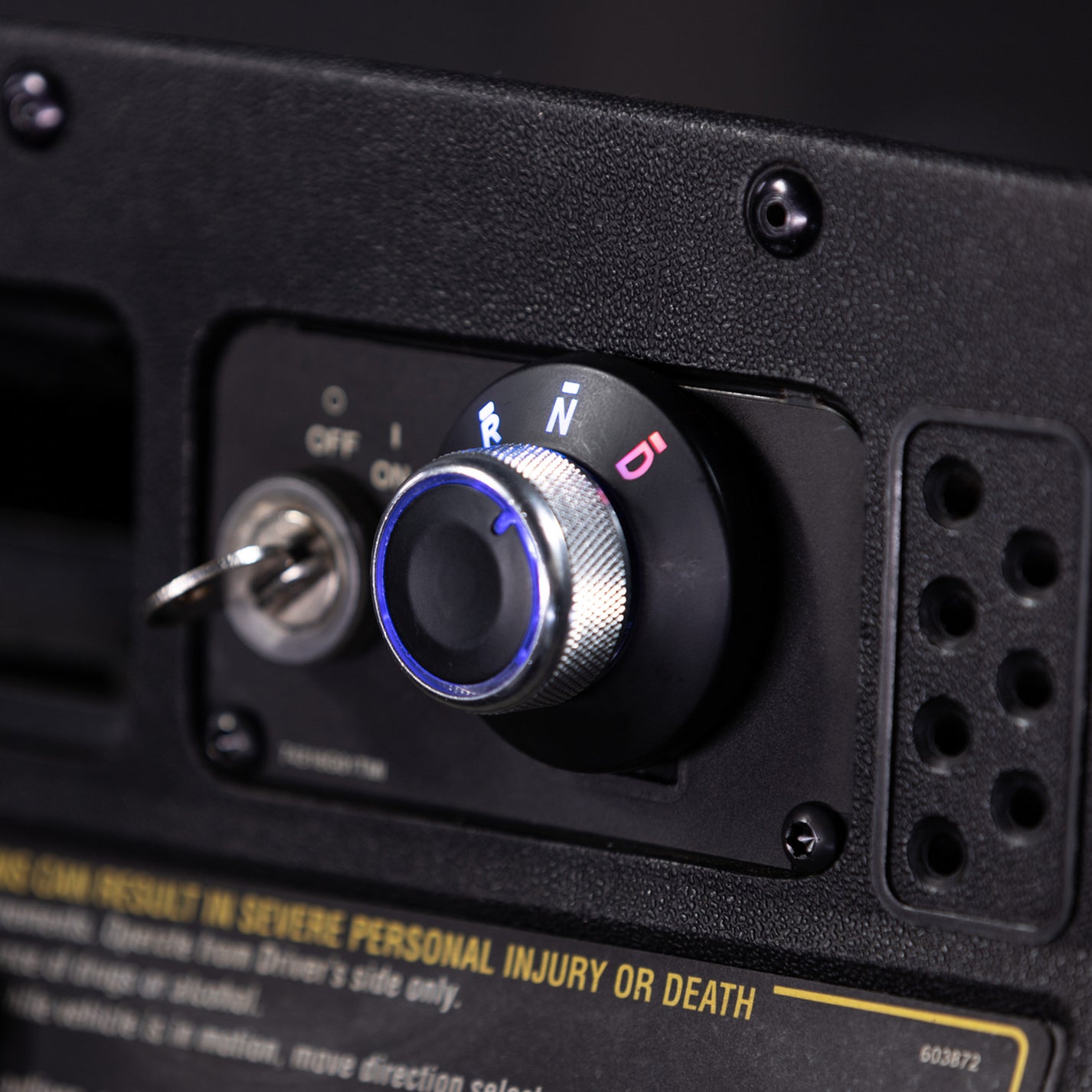 Rotary Forward & Reverse Switch with LED Backlighting – Low Speed ...
